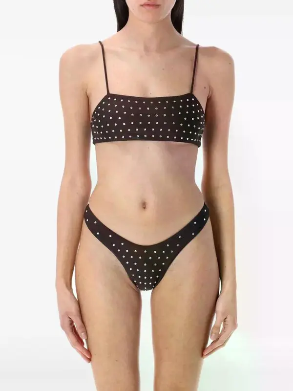 SWIM BY DI Crystal-embellished Bikini