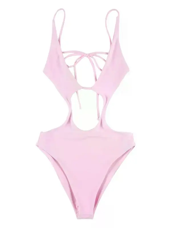 SWIM BY DI Cut-out One-piece Swimsuit - Pink