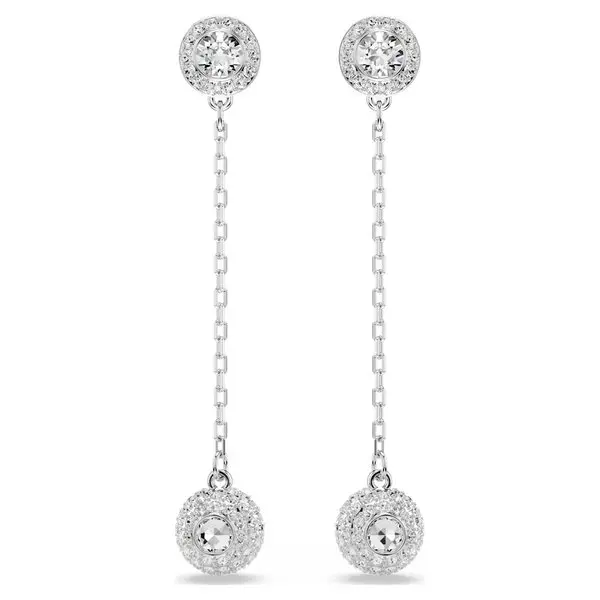 SWAROVSKI Una Angelic Drop Earrings - White