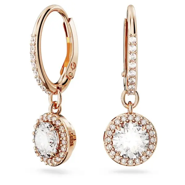 SWAROVSKI Una Angelic Drop Earrings - White