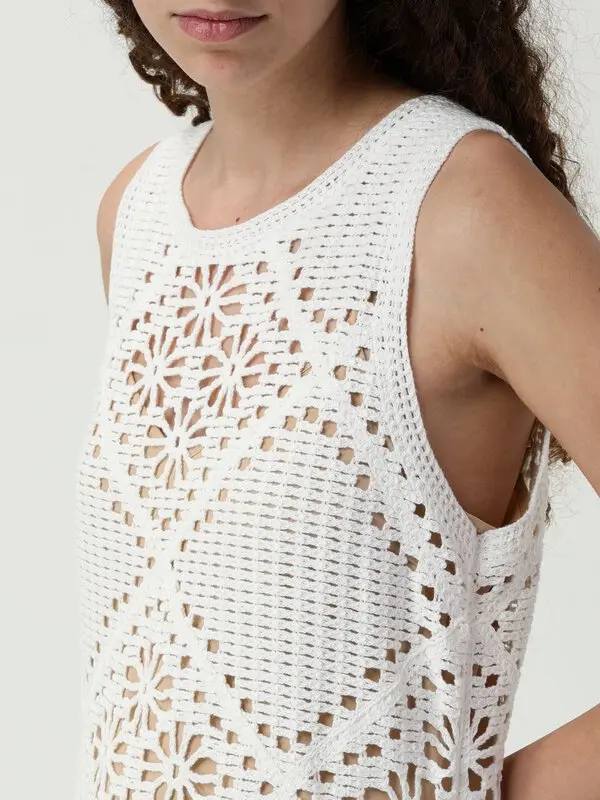 TWINSET Crochet Mini Dress