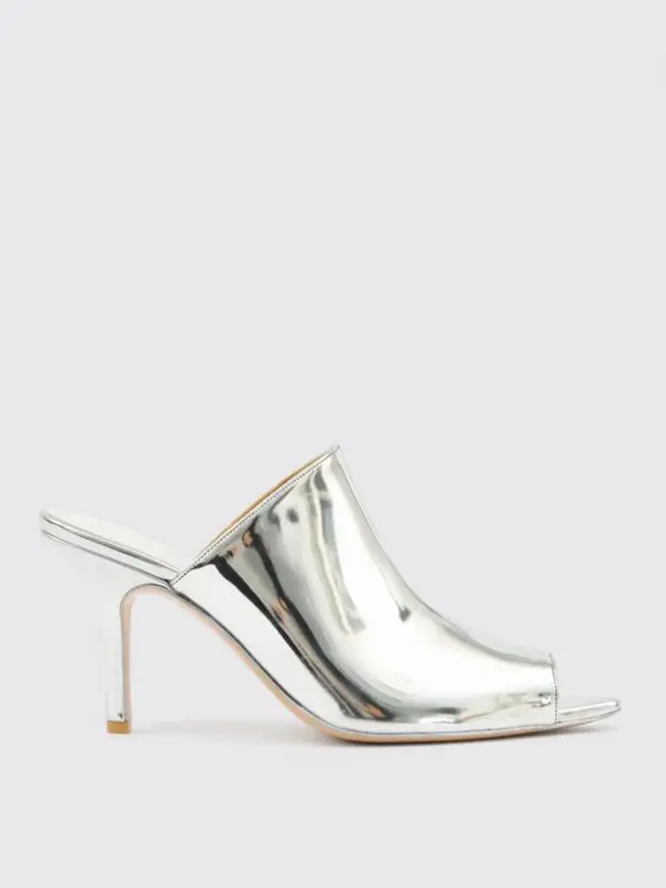 MAISON MARGIELA Heeled Mules - Silver
