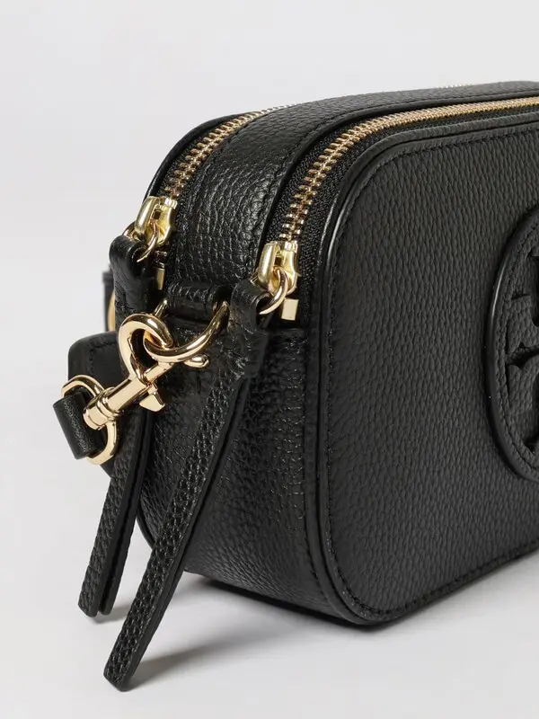 Tory Burch Leather Mini Bag - Black