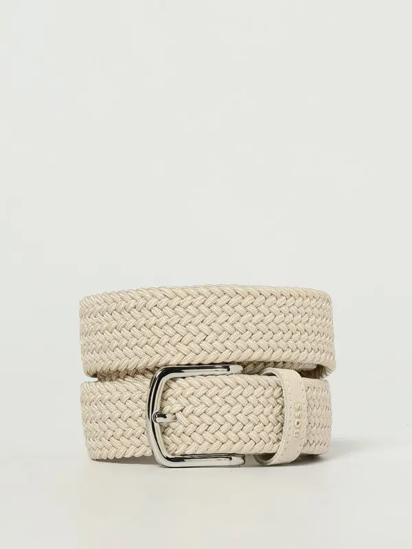BOSS Braided Belt - Beige