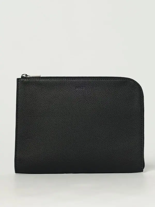 BOSS Leather Briefcase - Blue