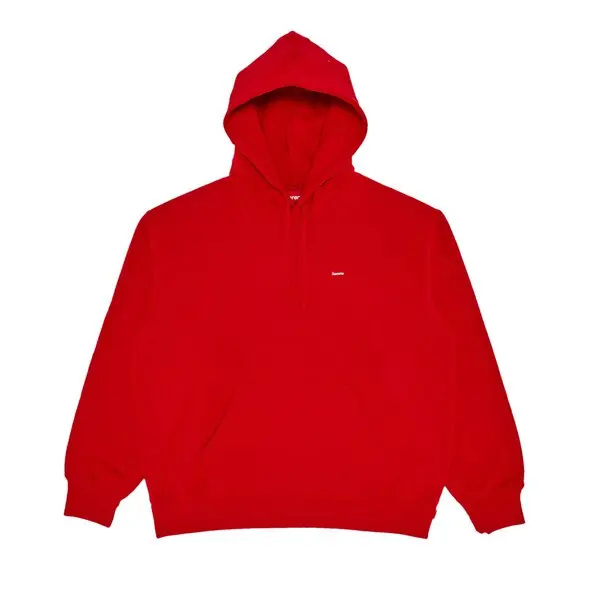 Supreme Small Box Hooded Sweatshirt - Red