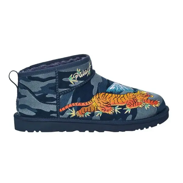 UGG Palace X Classic Ultra Mini Boots - Blue