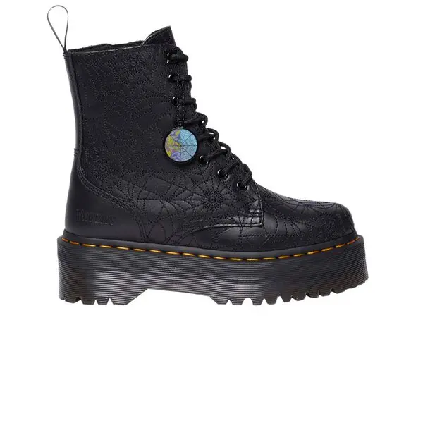 Dr. Martens Wednesday X Jadon Stained-glass Window Boot - Black