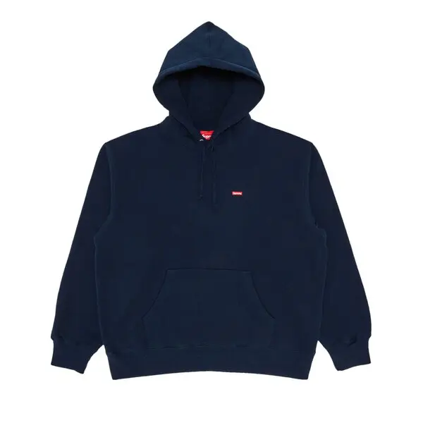 Supreme Small Box Hooded Sweatshirt - Blue