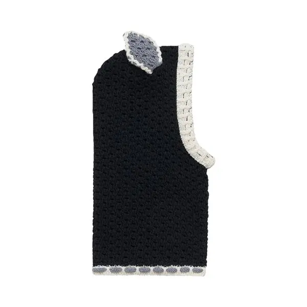 Marni Crocheted Balaclava - Black