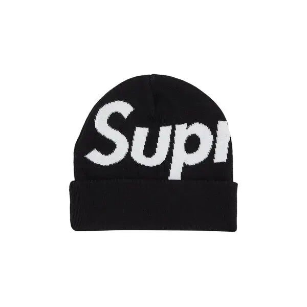 Supreme Logo Beanie - Black