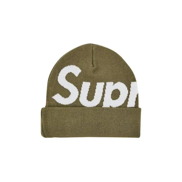 Supreme Big Logo Beanie - Green