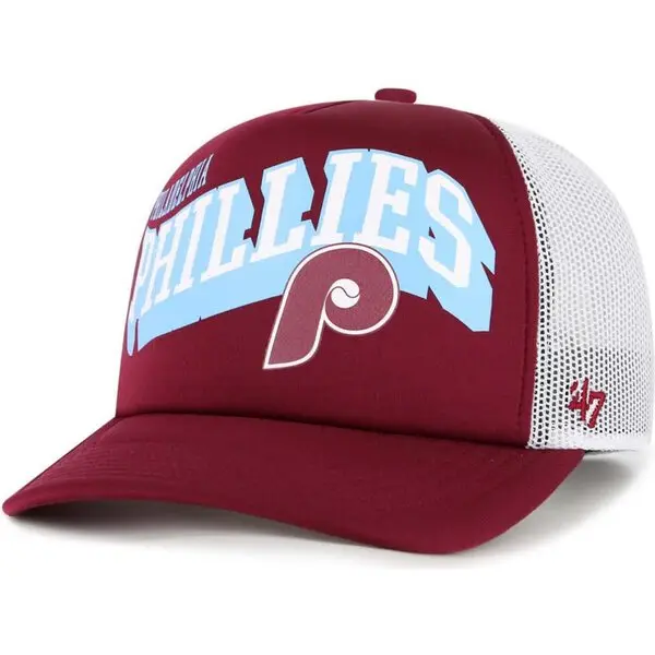 '47 Philadelphia Phillies Meander Foam Trucker Snapback Hat