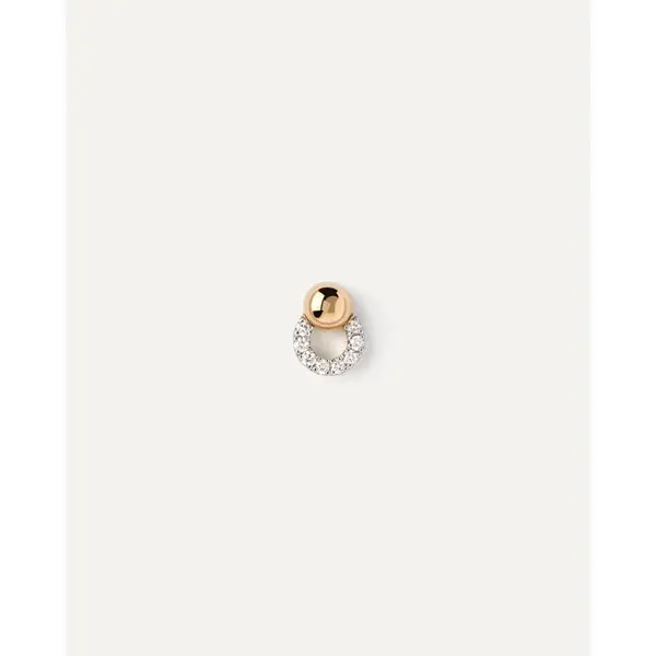 PDPAOLA Loop Single Earring - Gold
