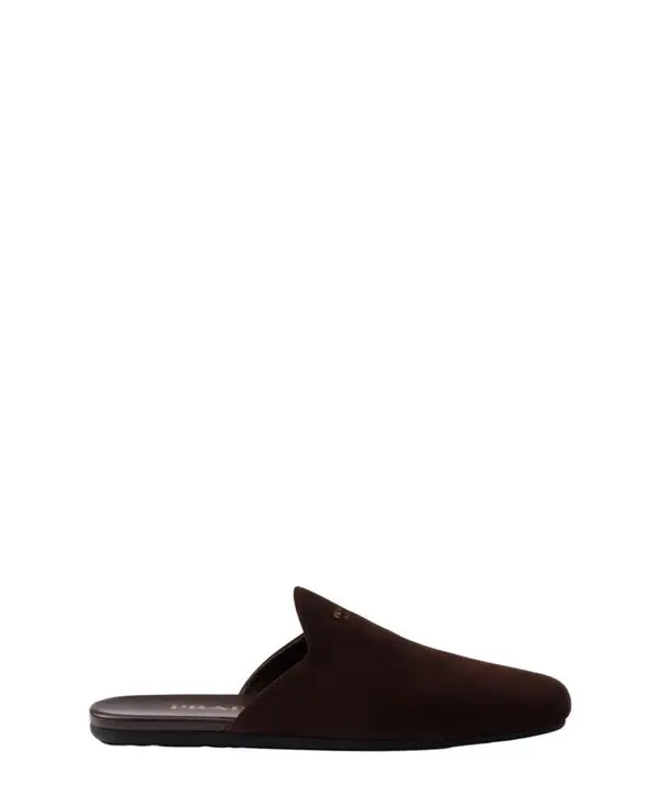 Prada Suede Mules