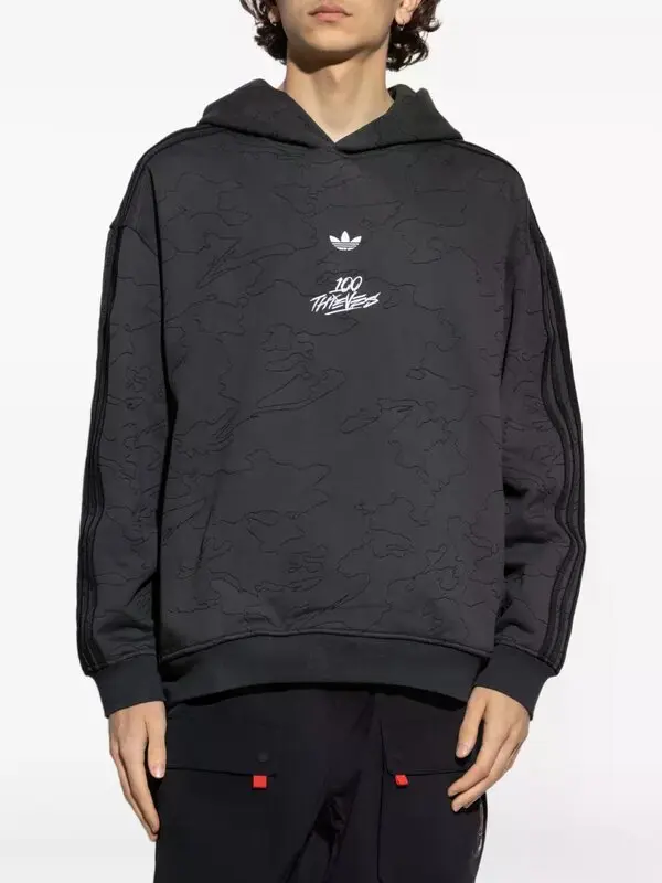 Adidas Logo-print Hoodie