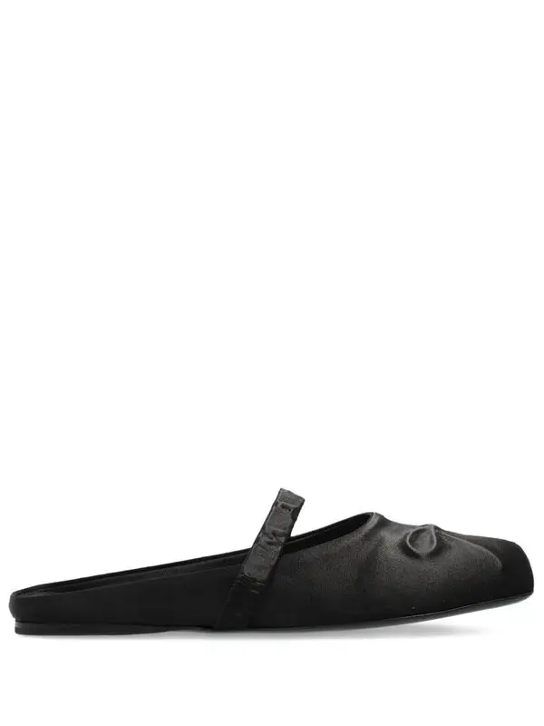 Marni Leather Ballet Flats - Black