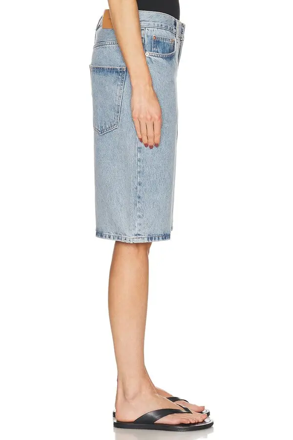 Wardrobe.NYC Low Rise Denim Short