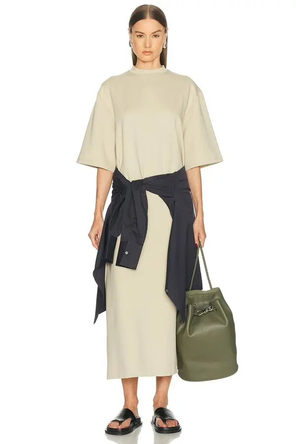 Wardrobe.NYC T-shirt Dress - Ash