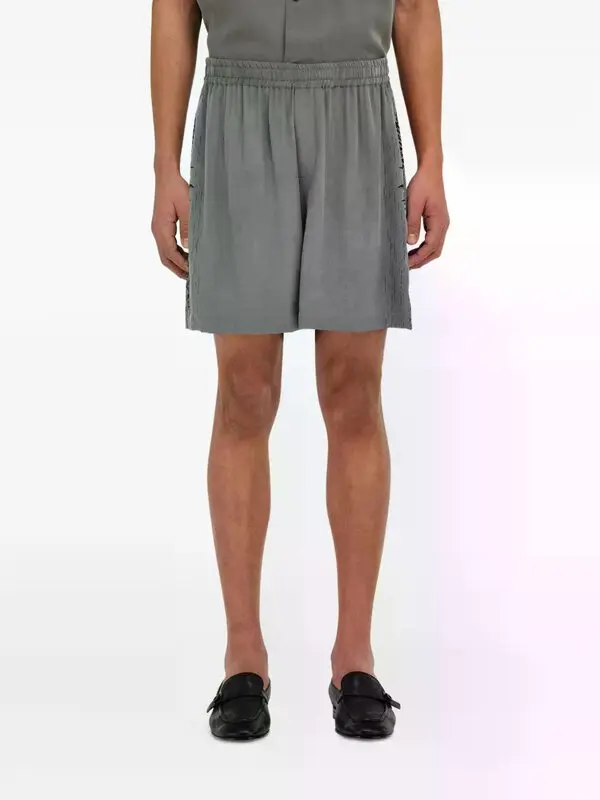 FERRAGAMO Silk Bermuda Shorts
