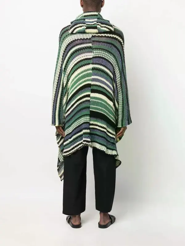 VITELLI Butterfly Knit Longline Poncho
