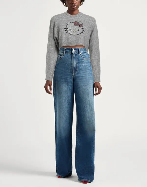 ANIYE BY Embellished Cropped Sweater