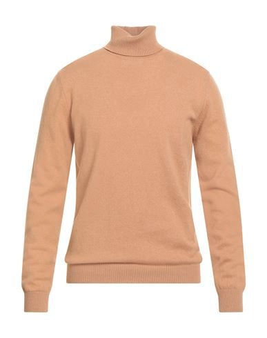 DANIELE FIESOLI Turtleneck Cashmere Sweater - Beige