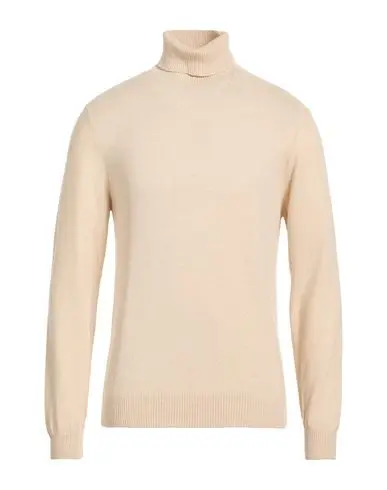 DANIELE FIESOLI Turtleneck Cashmere Top - Sand