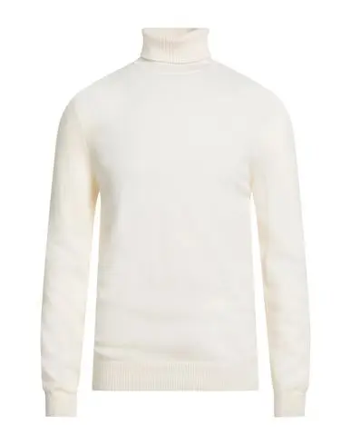 DANIELE FIESOLI Turtleneck Cashmere Sweater - White
