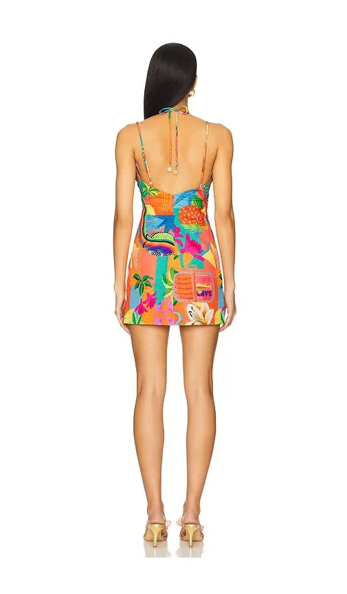 KULANI KINIS Beaded String Mini Dress