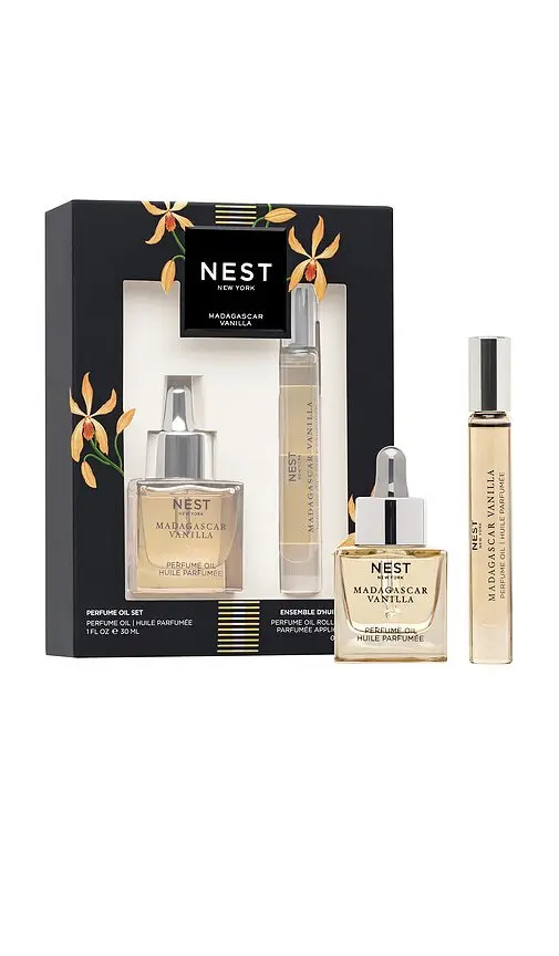 Nest New York Madagascar Vanilla Perfume Oil Set N,A Editorialist