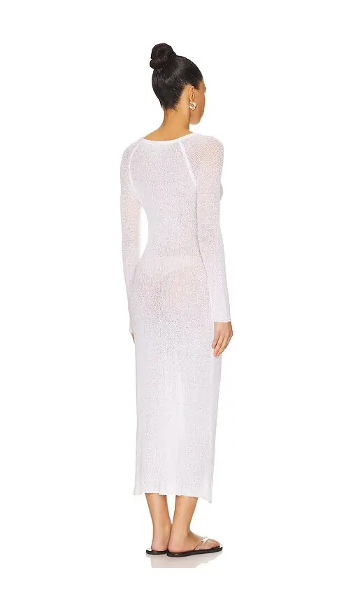 chinese dress ladies Bruna Strapless White Maxi Dress