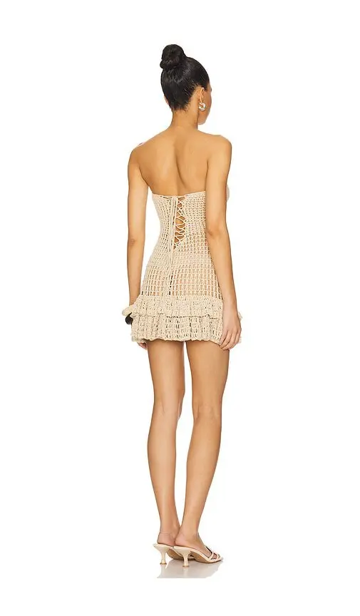 indah crochet dress Indah Crochet Mini Dress by Indah clothing