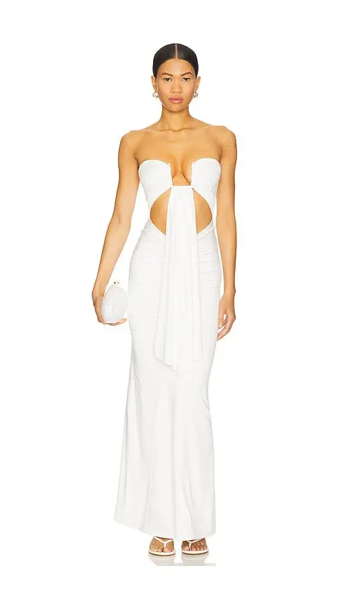 Superdown Rosy Maxi Dress - White