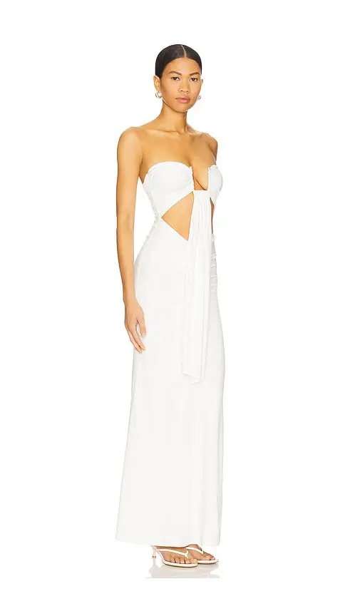 Superdown Rosy Maxi Dress - White