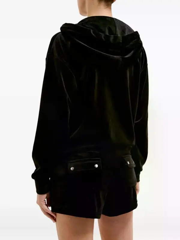 Juicy Couture Logo-embroidered Hoodie