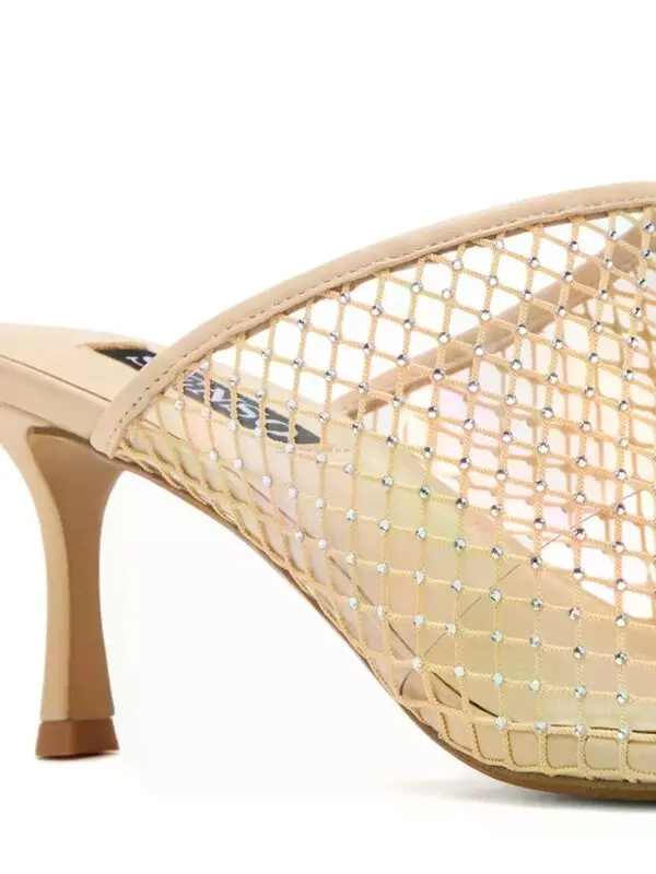 Senso 70mm Pam Heeled Mules - Neutrals