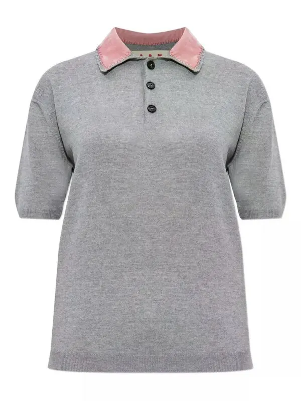 Marni Jersey Polo Top