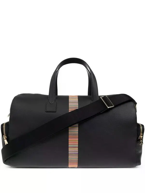 Paul Smith Leather Holdall - Black
