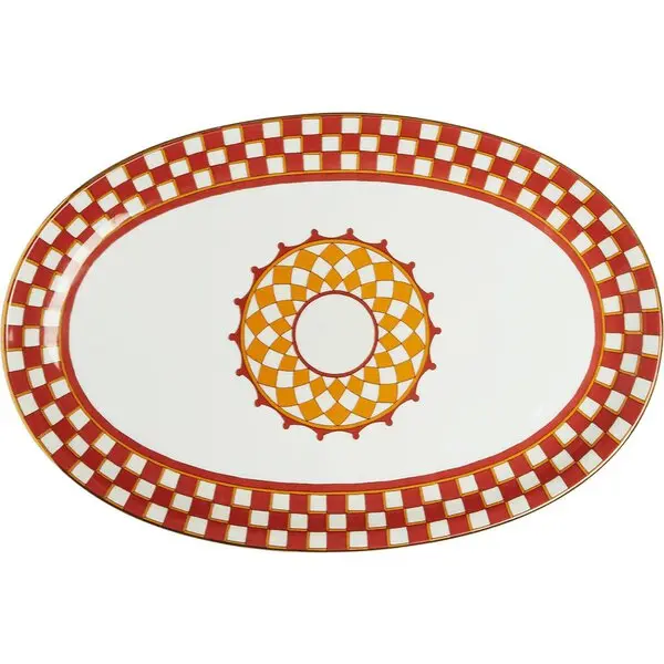La DoubleJ Oval Platter - Apollo Mattone