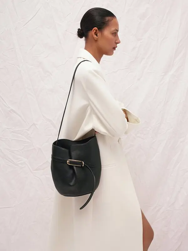 LIFFNER Belted Bucket Bag