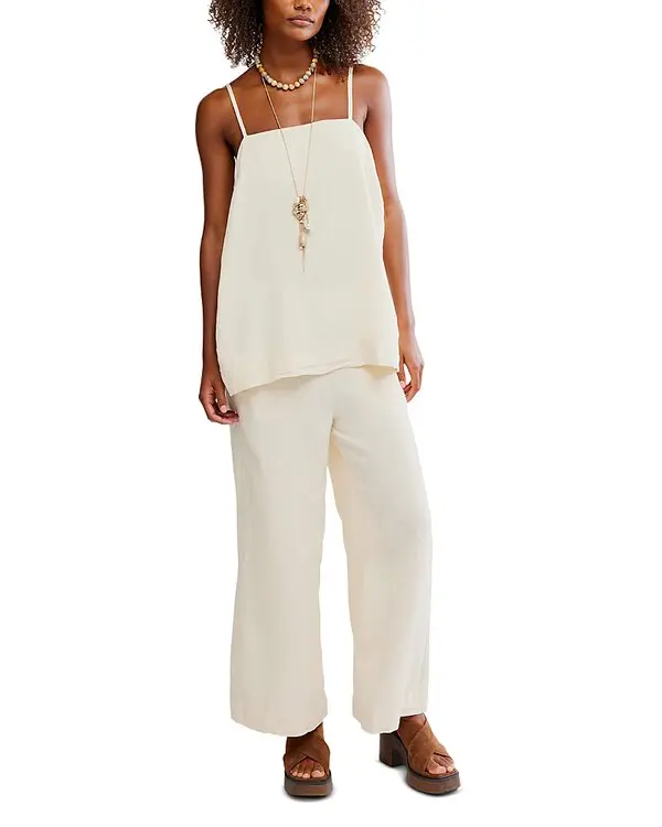 Free People Sightseer Top & Pants Set - Tea Cookie