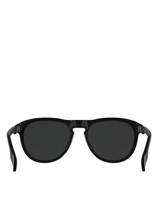 Canada Goose Round Frame Sunglasses - Black