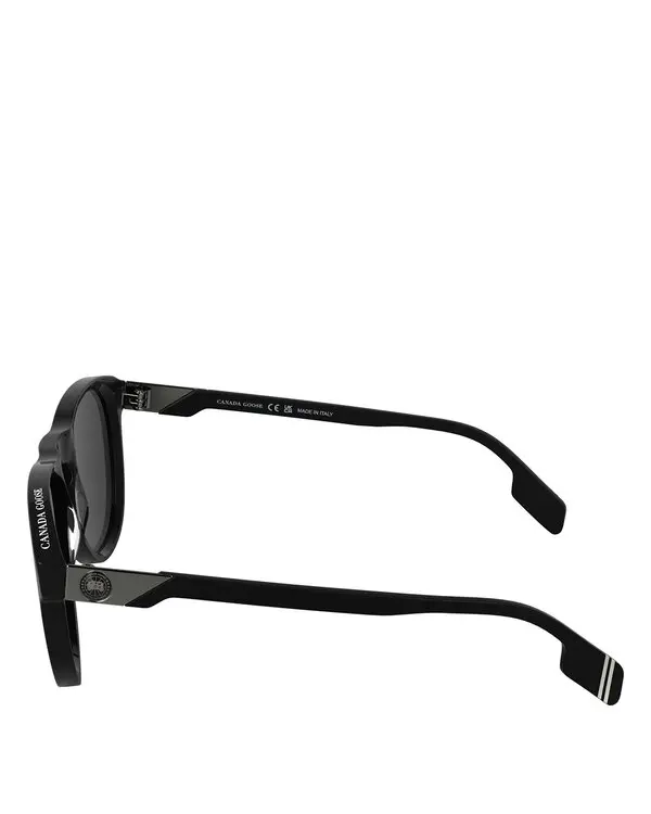 Canada Goose Round Frame Sunglasses - Black