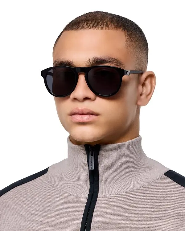 Canada Goose Round Frame Sunglasses - Black
