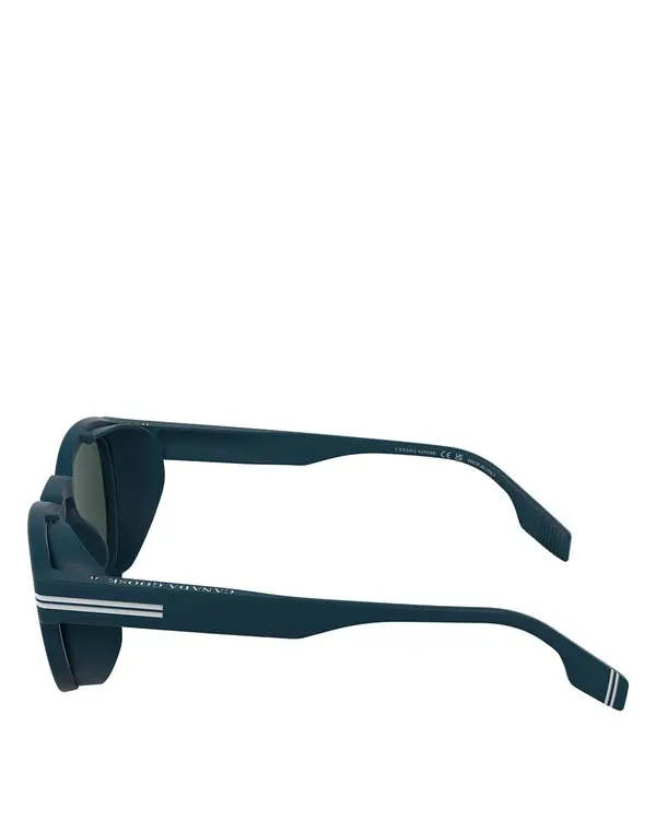 Canada Goose Round Sunglasses, 51mm - Matte Blue