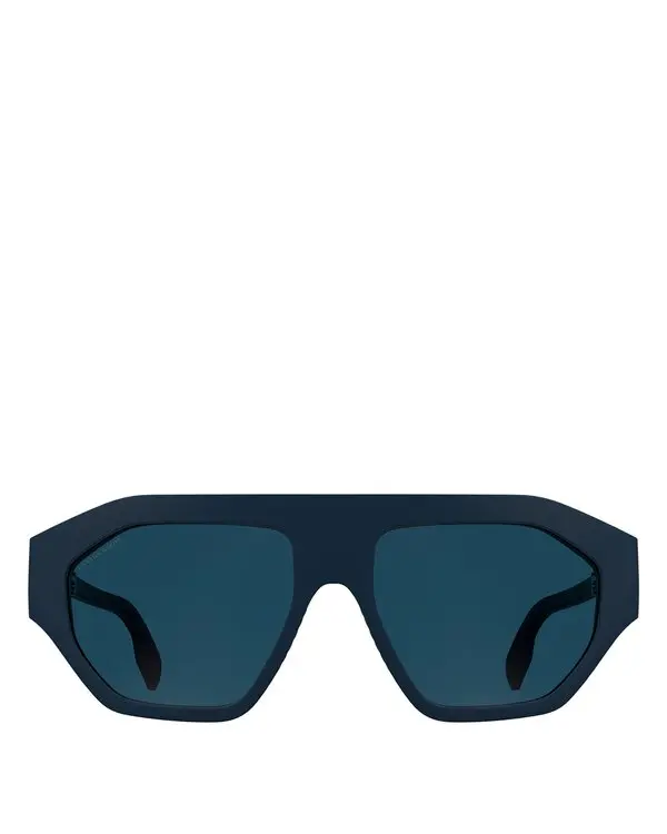 Canada Goose Shield Sunglasses, 58mm - Matte Blue