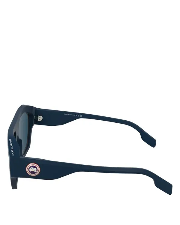 Canada Goose Shield Sunglasses, 58mm - Matte Blue