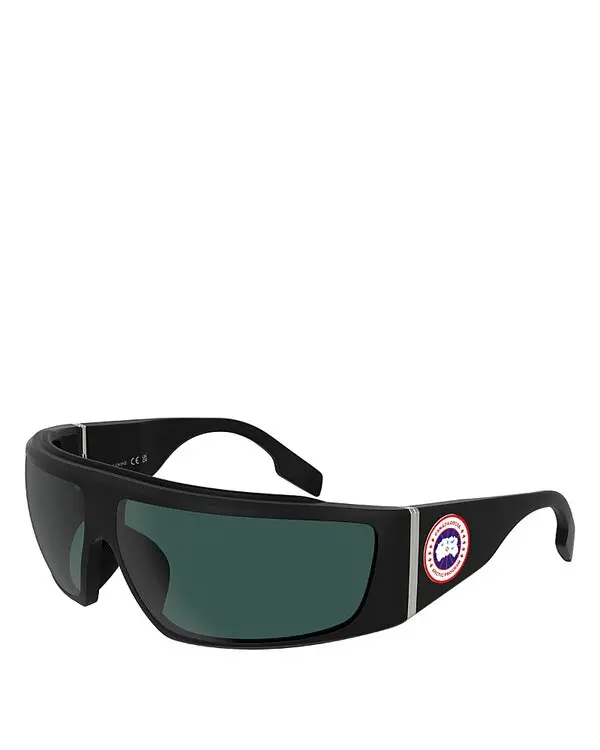 Canada Goose 76mm Shield Sunglasses - Matte Black