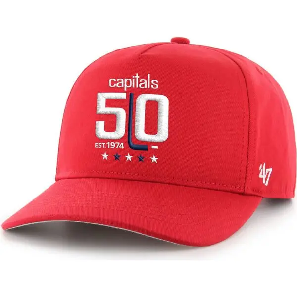 '47 Washington Capitals 50th Anniversary Hitch Adjustable Cap